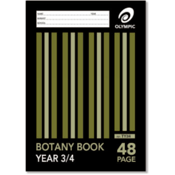 Sp - Botany Book Olympic A4 Year 3/4 48Pg – Peter Gerard